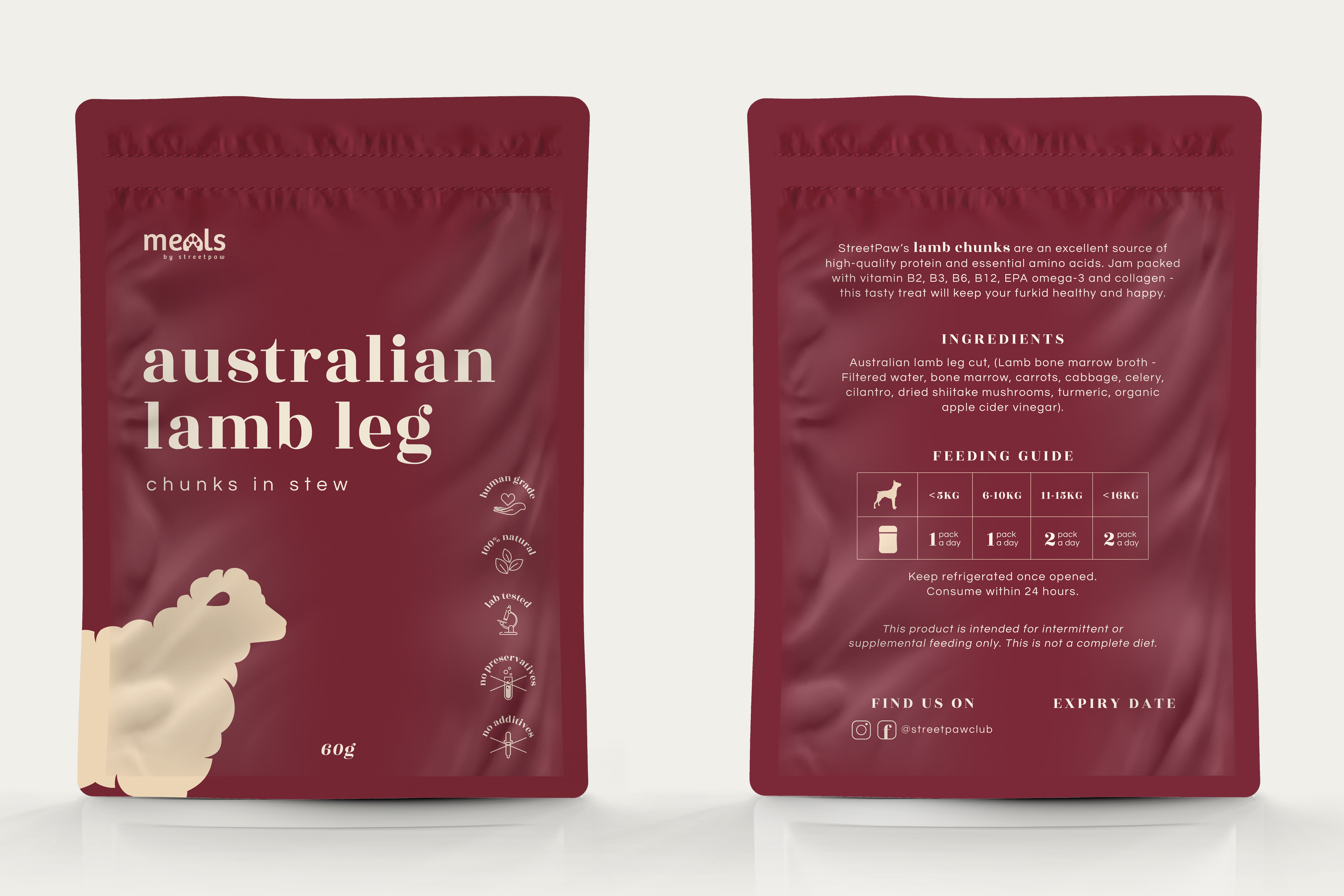 Australian Lamb Chunks in Stew – StreetPaw