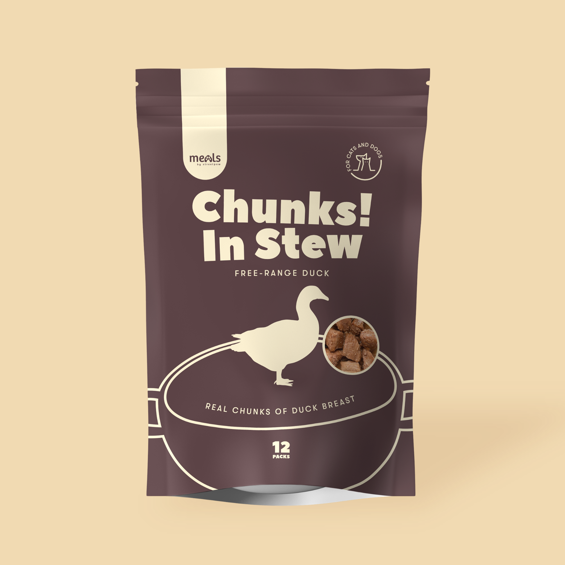 Australian Duck Chunks in Stew – StreetPaw
